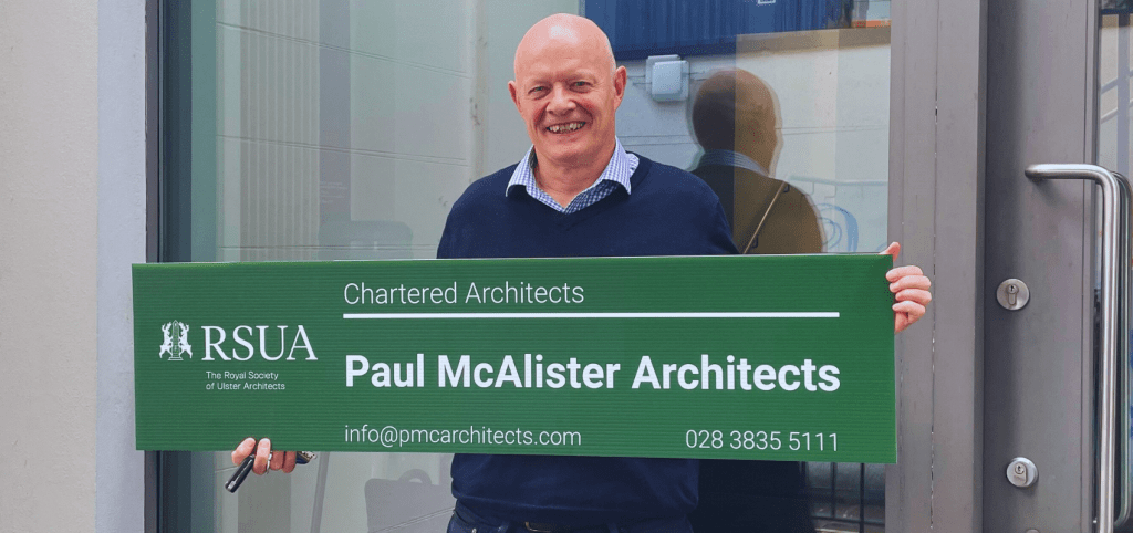 RSUA Site Signboards - Royal Society of Ulster Architects