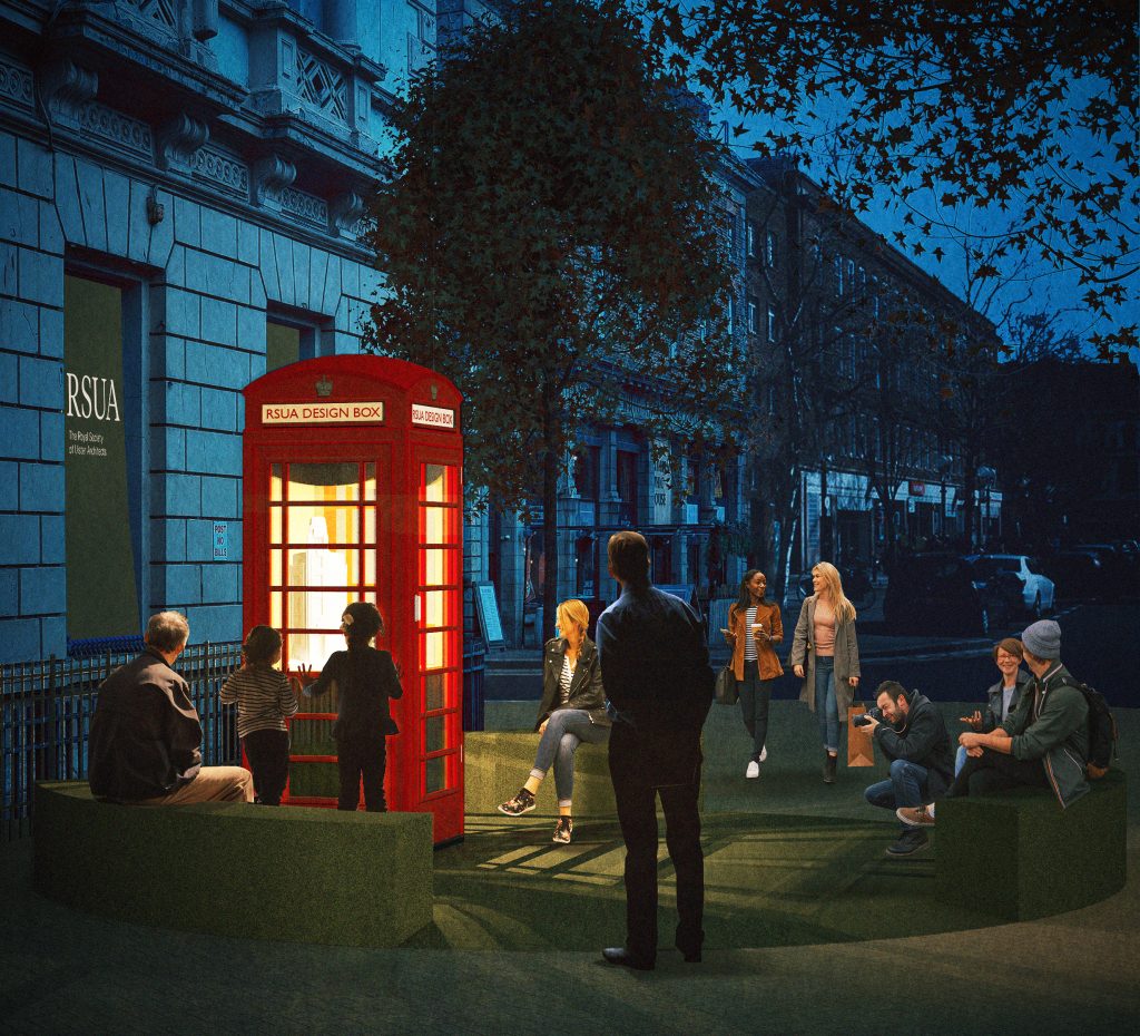 Dereliction to Design Box: Iconic red phone box to be transformed ...