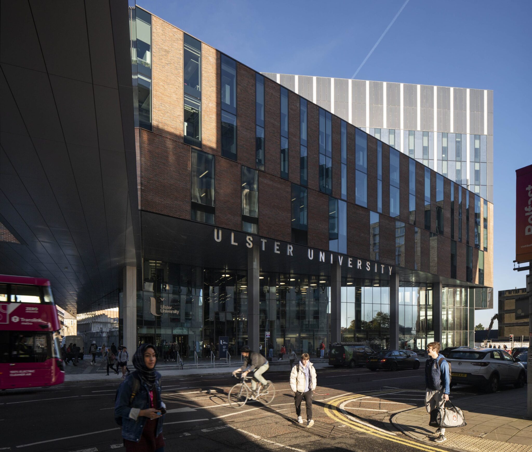 Ulster University Belfast Campus Royal Society Of Ulster Architects Ulster University Belfast Campus Royal Society Of Ulster Architects